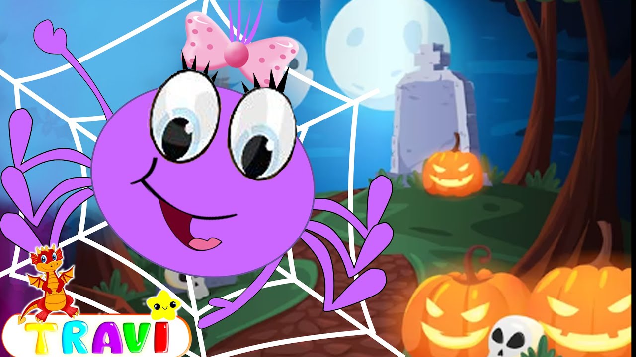 Halloween Witzy Witzy araña! La araña pequeñita! Canciones Infantiles ...