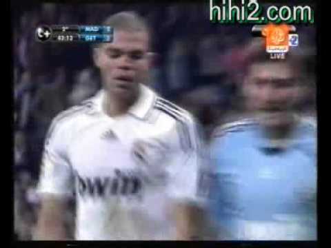 Pepe red card in getafe match - YouTube