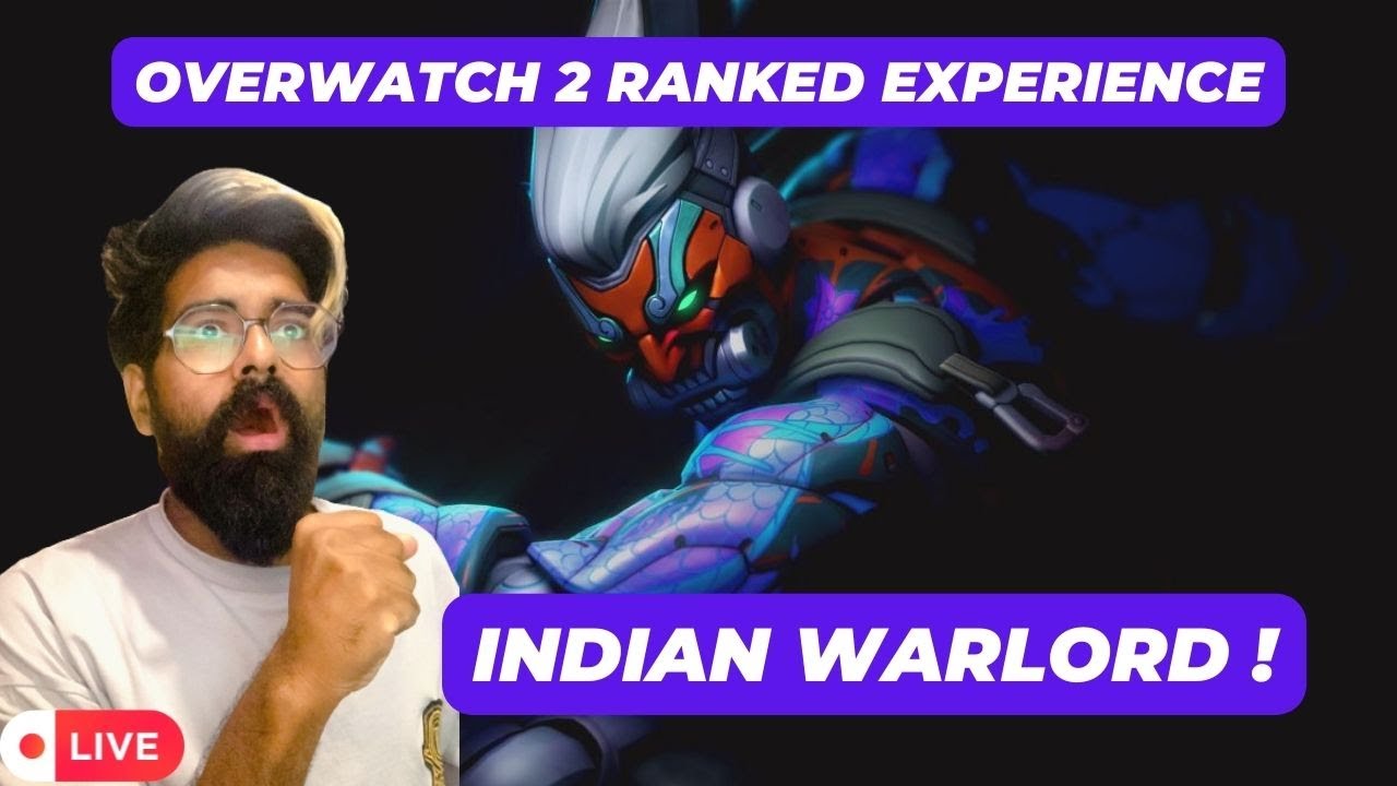 🔴 OVERWATCH 2 LIVE INDIA 🔴 | TOP TIER TANK GAMEPLAY | SPEEDRUN TO ...