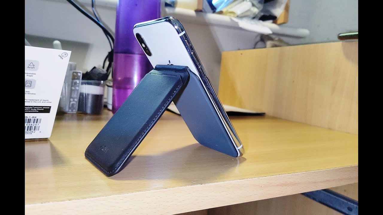 Moft Flash Wallet Stand - Gadget Explained Extended Unboxing - YouTube