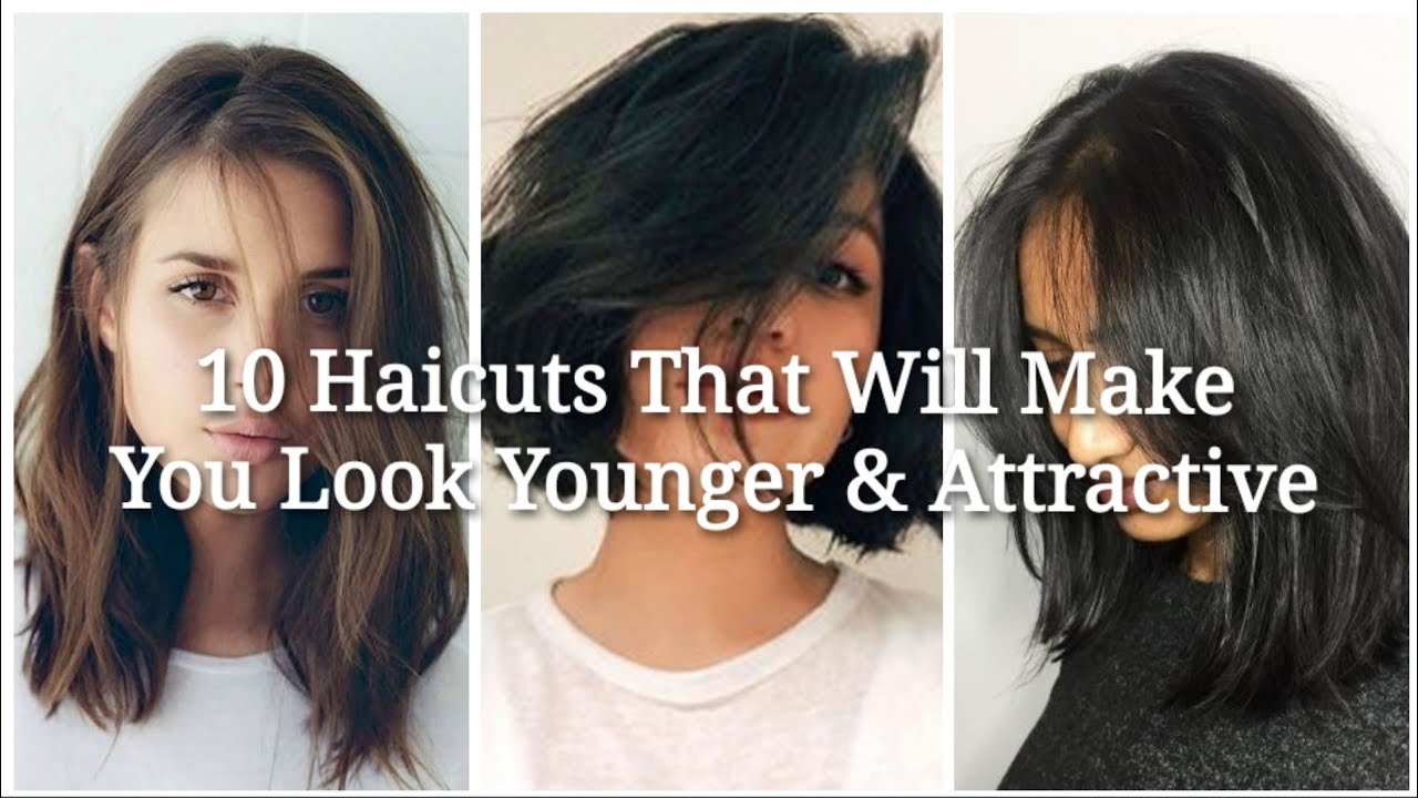 Haircuts That Will Make You Look Younger & Slim | HairCut Ideas | Trend ...