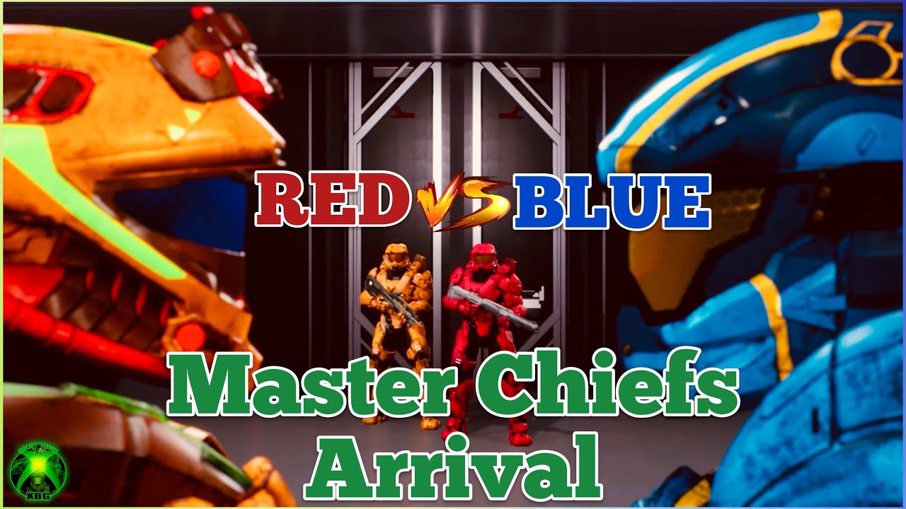 Red vs Blue Master Chief Arrival - YouTube
