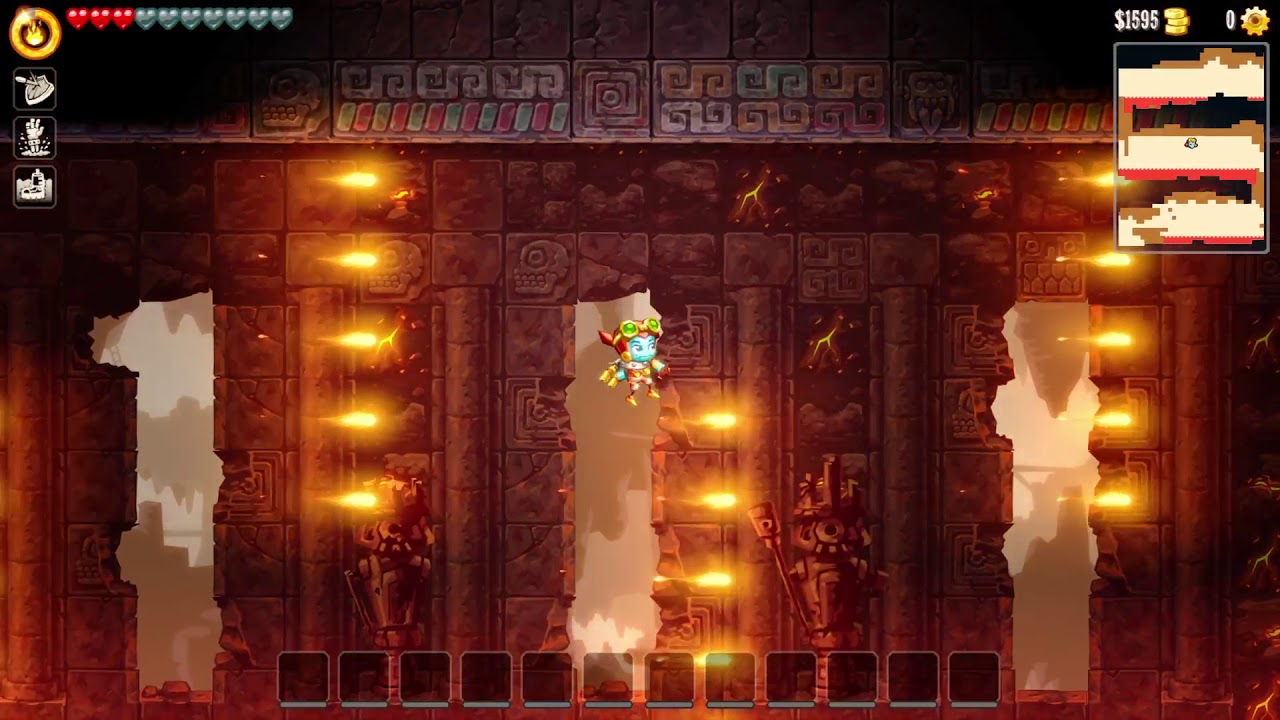 SteamWorld Dig 2 Trials To hell and back trophy - YouTube