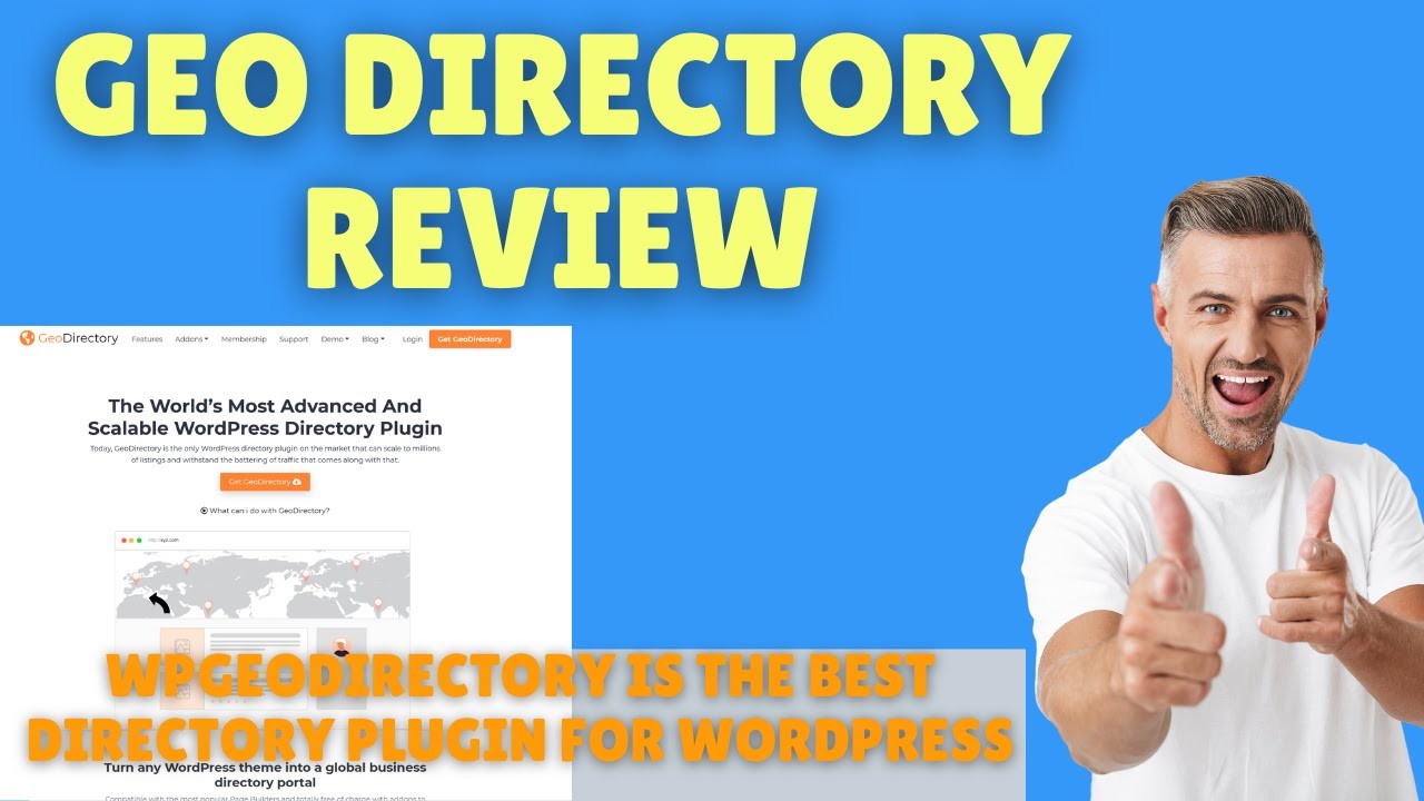 WP GeoDirectory Review - Best Directory Plugin for WordPress - YouTube