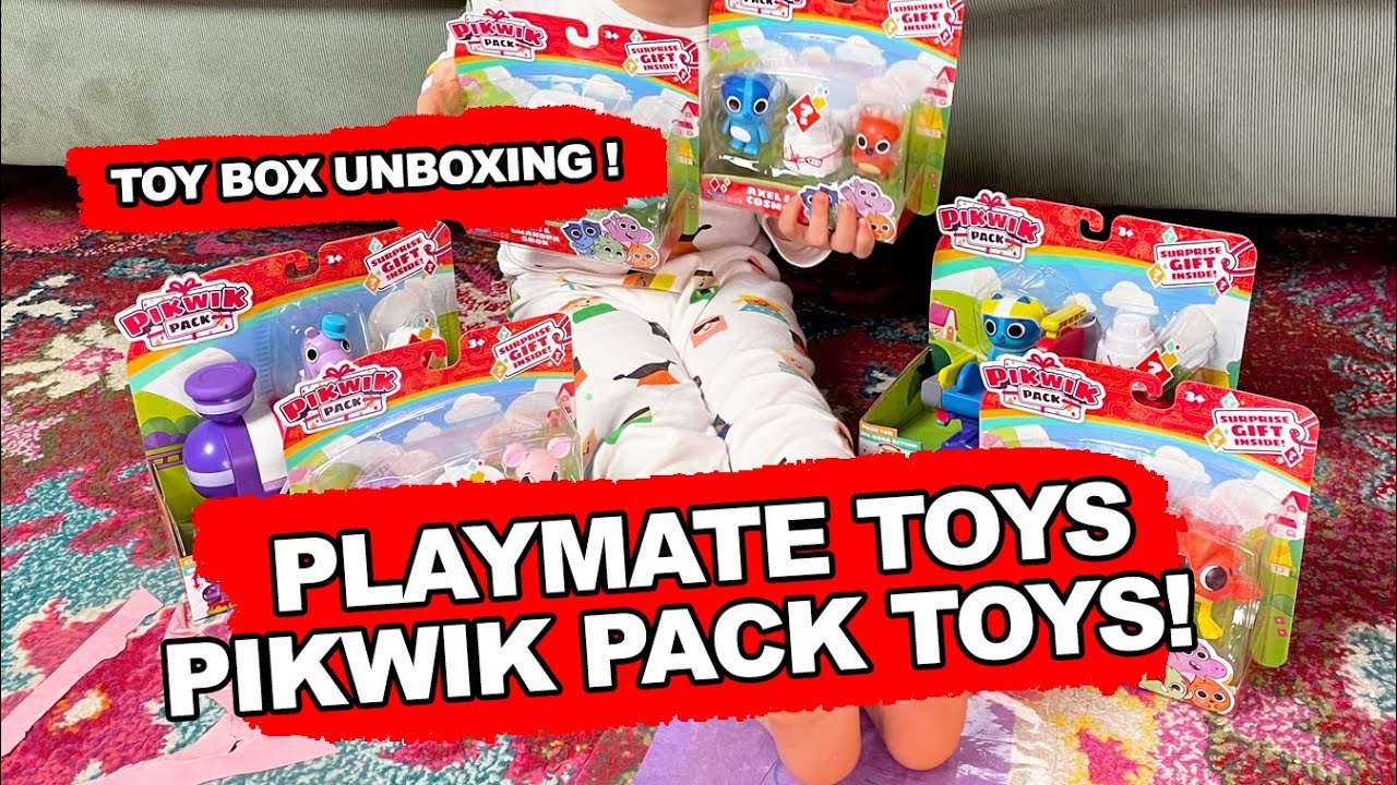 Playmates Toys Pikwik Pack Toy Review And Unboxing Youtube 0126
