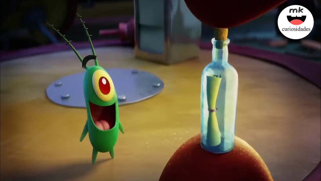PLANKTON CONSIGUE LA FORMULA SECRETA y TIENE UN CLIENTE BOB ESPONJA ...