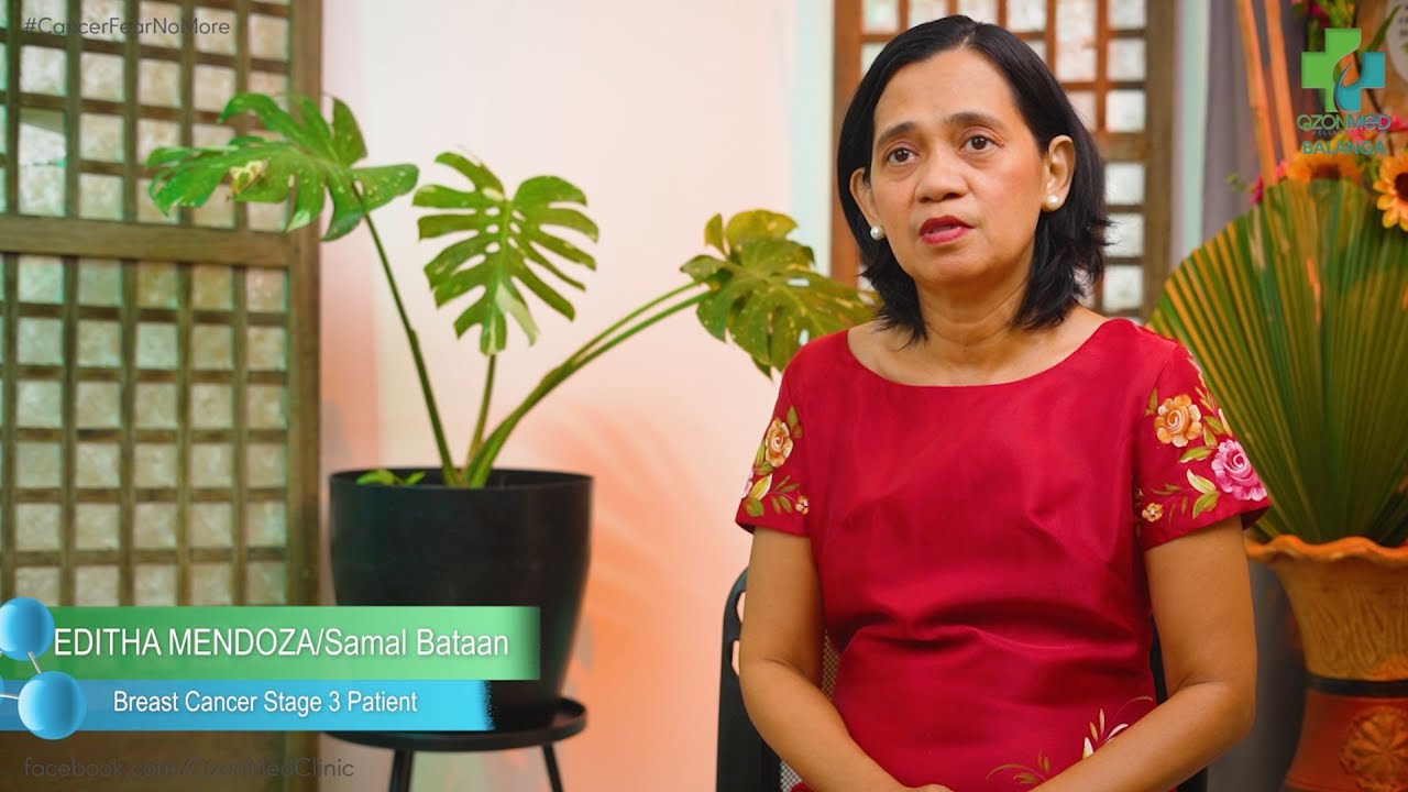 Breast Cancer Stage 3 Patient, Editha Mendoza - YouTube