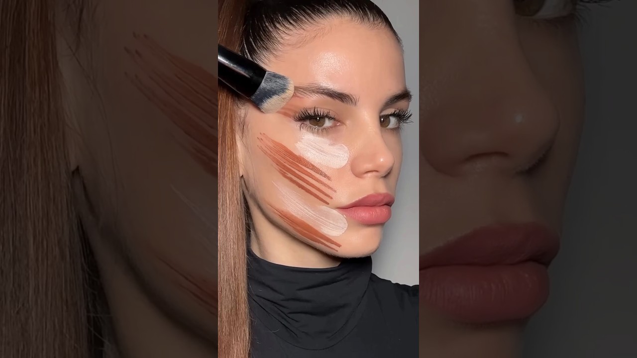 Viral meakup hack tutorial 👄😻#shorts #shortvideo #short #viralvideos # ...