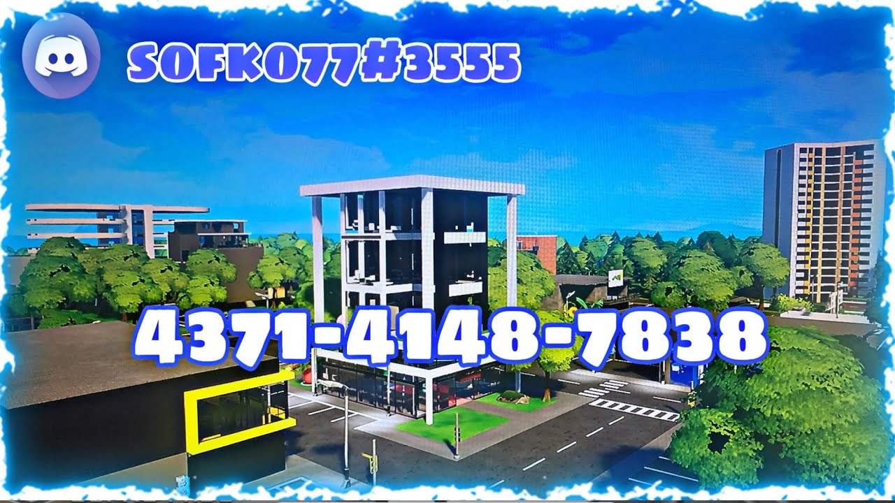 PRÉSENTATION DE MA MAP FORTNITE RP (PACIFIQUE) AVEC CODE « 4371-4148 ...