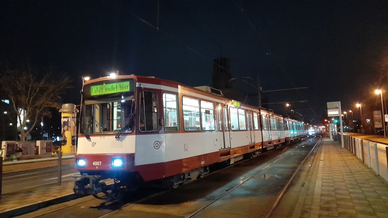 Mitfahrt in der U78 von Düsseldorf Hbf bis Handweiser im B80D Stahl ...