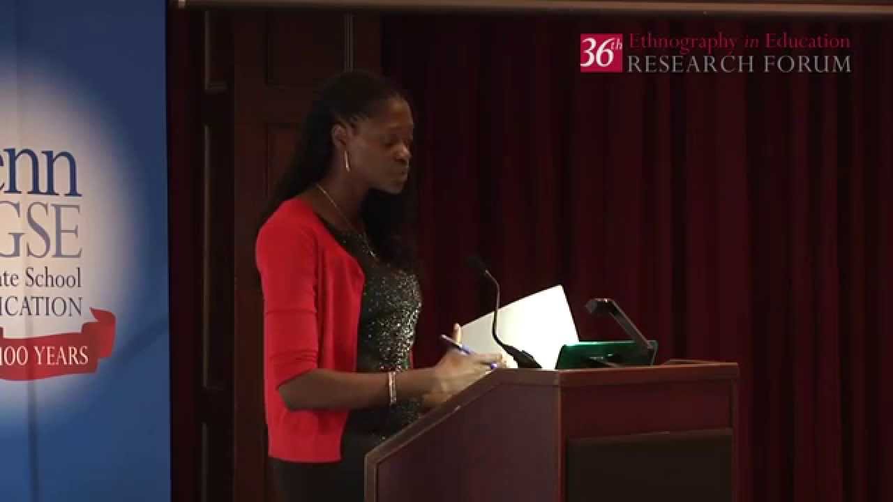 Valerie Kinloch - 2015 Ethnography Forum - YouTube