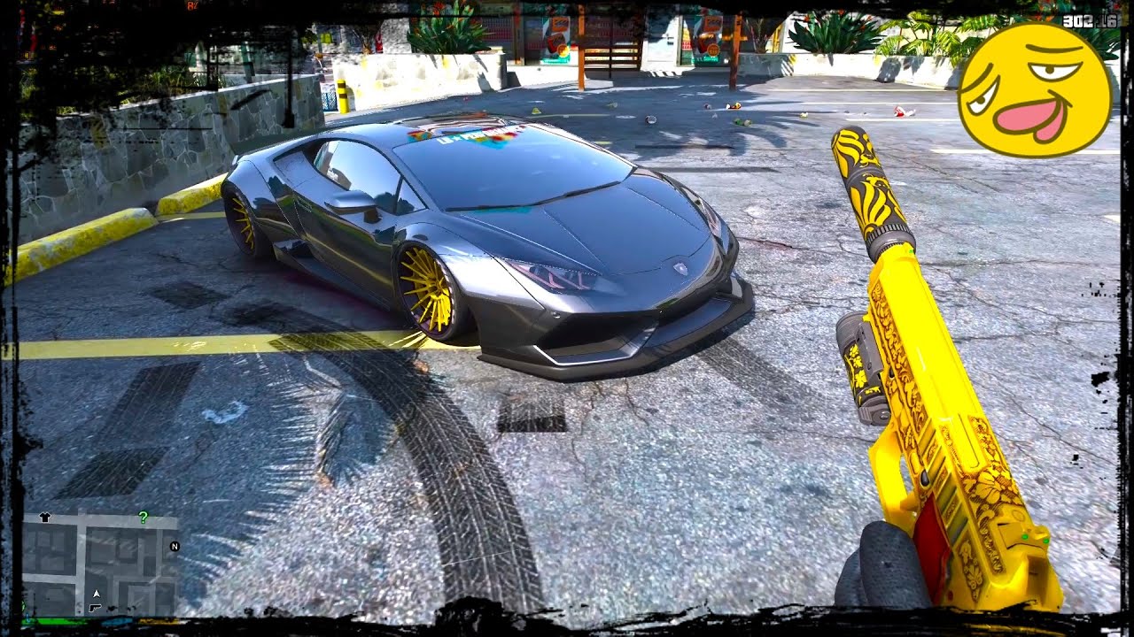 GTA V / RX 5500XT / RYZEN 5 3500X/ 8GB /// with Ultra Realistic ...