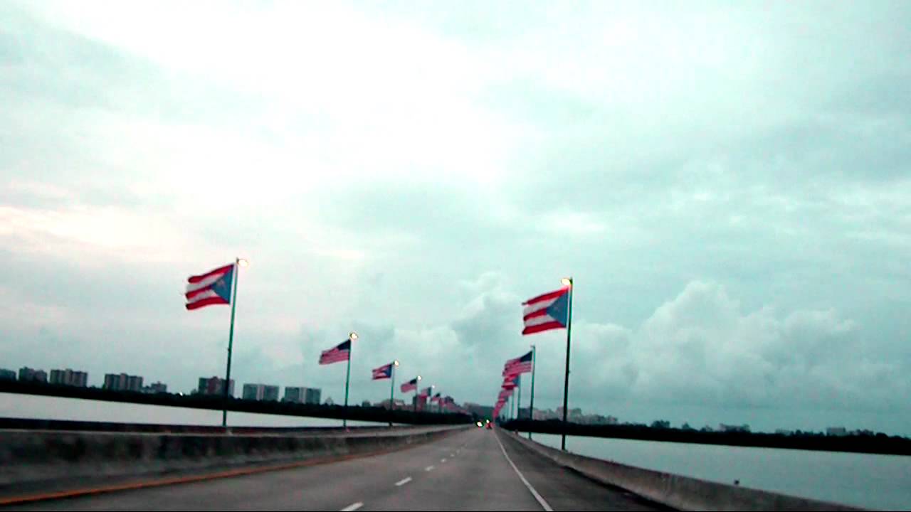 iconic Puerto Rico bridge in San Juan - YouTube