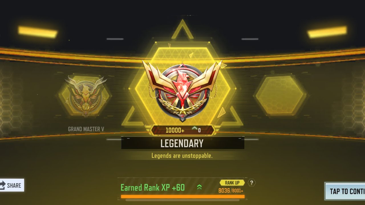 Hitting Legendary in Ranked COD Mobile - YouTube