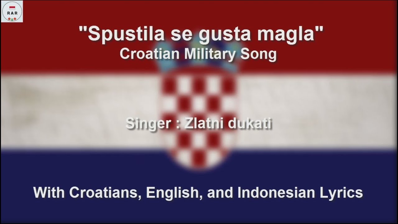 Spustila se Gusta Magla - With Lyrics - YouTube