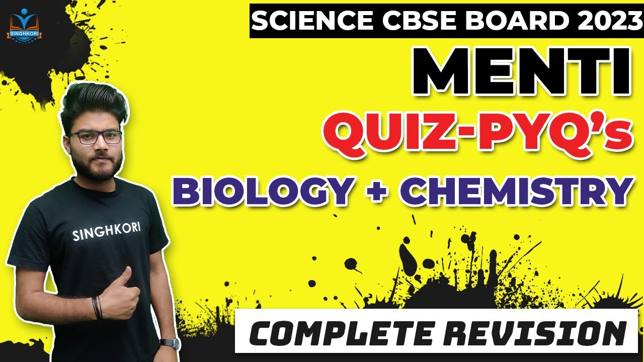 SCIENCE MENTI QUIZ - PYQ'S | 🔥CLASS 10TH - BIOLOGY + CHEMISTRY 🔥 ...