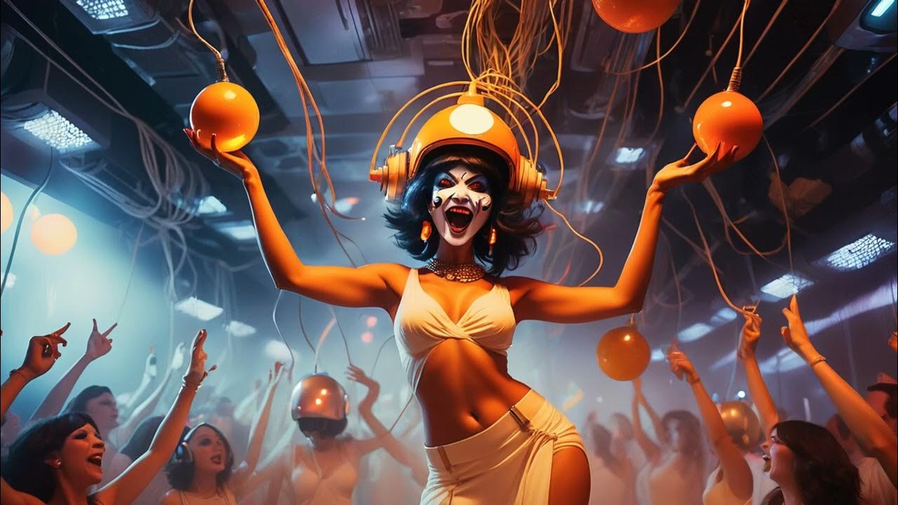 Retro SynthPop Techno-Trance (9 min) [ o r a n g e : s p a c e : d i s c o ] #synthpop # ...