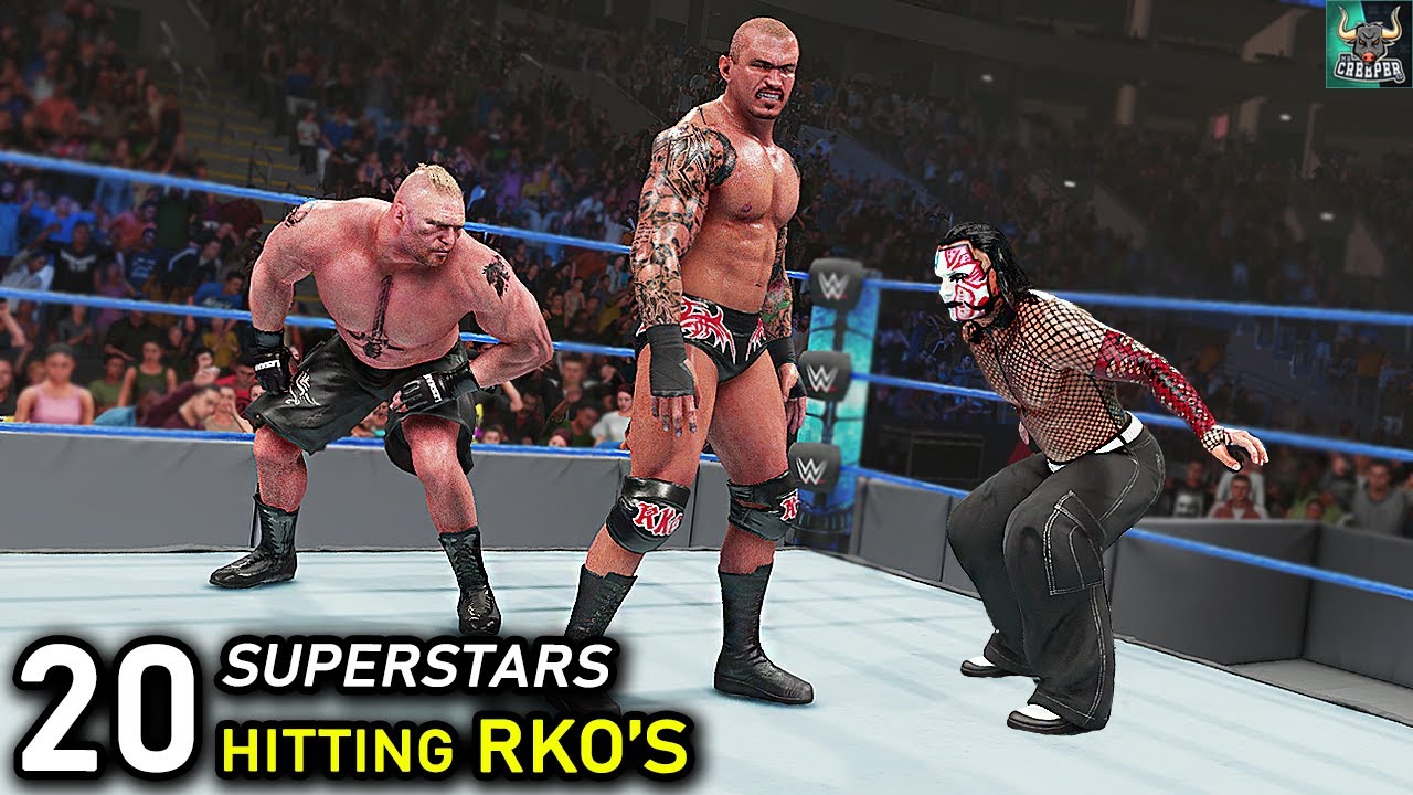 Top 20 Superstars Hitting RKO's!! WWE 2K22 Countdown - YouTube