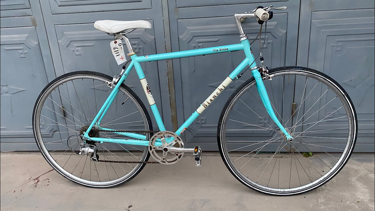 Xe đạp touring Bianchi Via Brera Nhật Bãi - YouTube