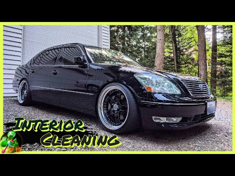 VIP - 2004 Lexus LS430 interior maintenance cleaning - YouTube