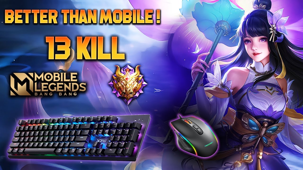 KAGURA ON COMPUTER (PC) 😮 | BEST MOBILE LEGENDS PLAYER ON PC | FULL ...