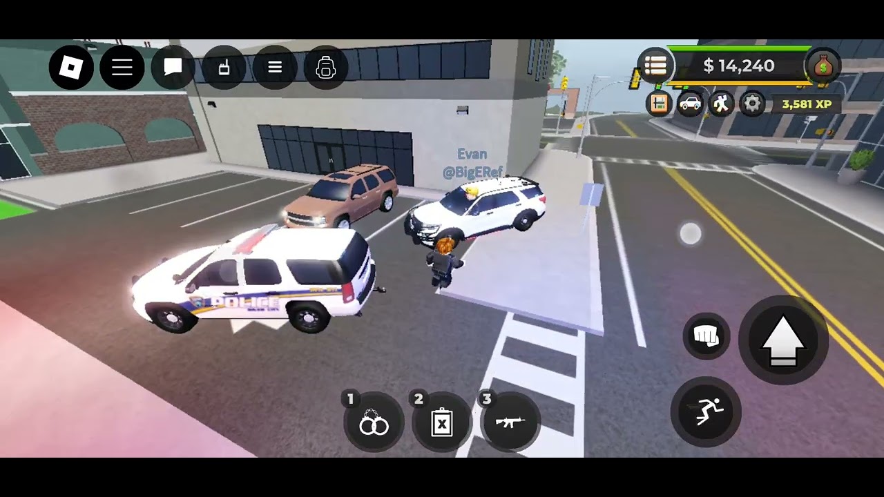 Being a cop in Emergency response Liberty County on ROBLOX - YouTube