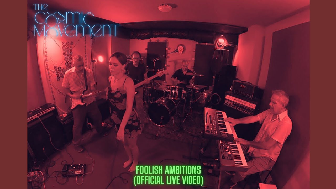 Toni Buzolotto Cosmic Club "Foolish Ambitions" Official Live Video ...