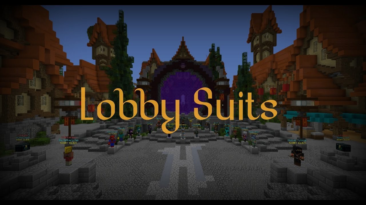 Lobby Suits (craftable) - Hypixel - YouTube