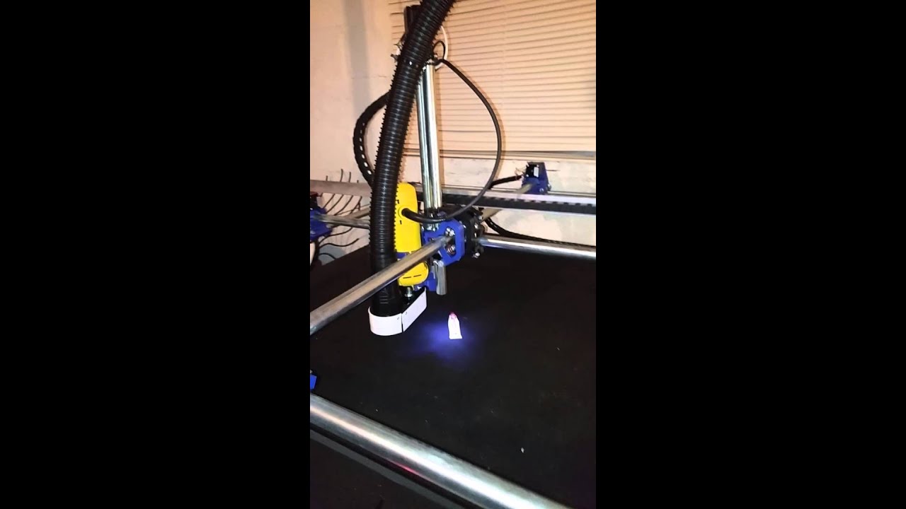 Mostly printed CNC Mach3 - YouTube