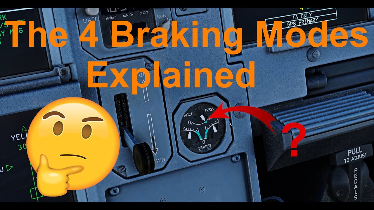 The A320 Brake Modes made Easy - YouTube