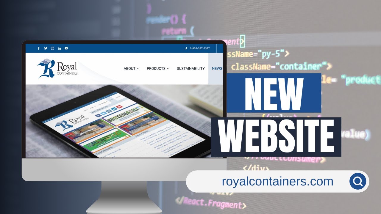 Royal Containers New Website - YouTube
