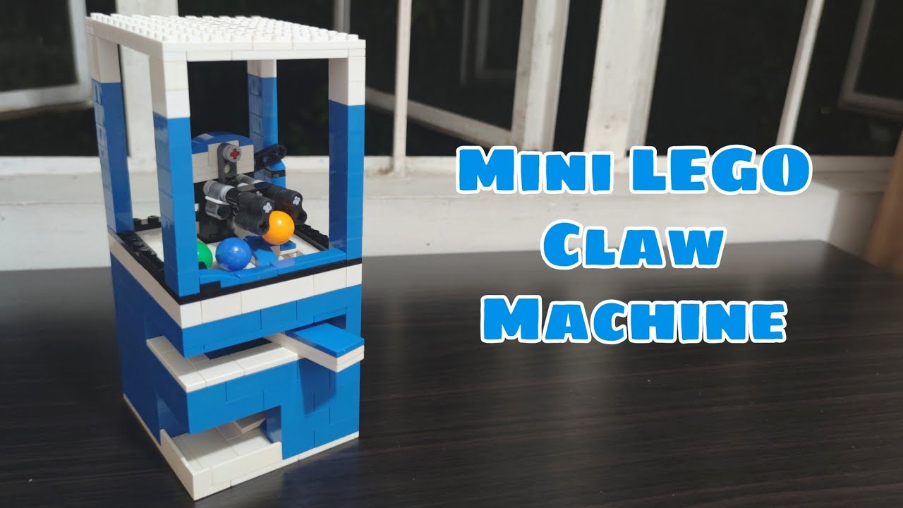 Mini Lego Claw Arcade Machine | Ball Catcher Machine - YouTube