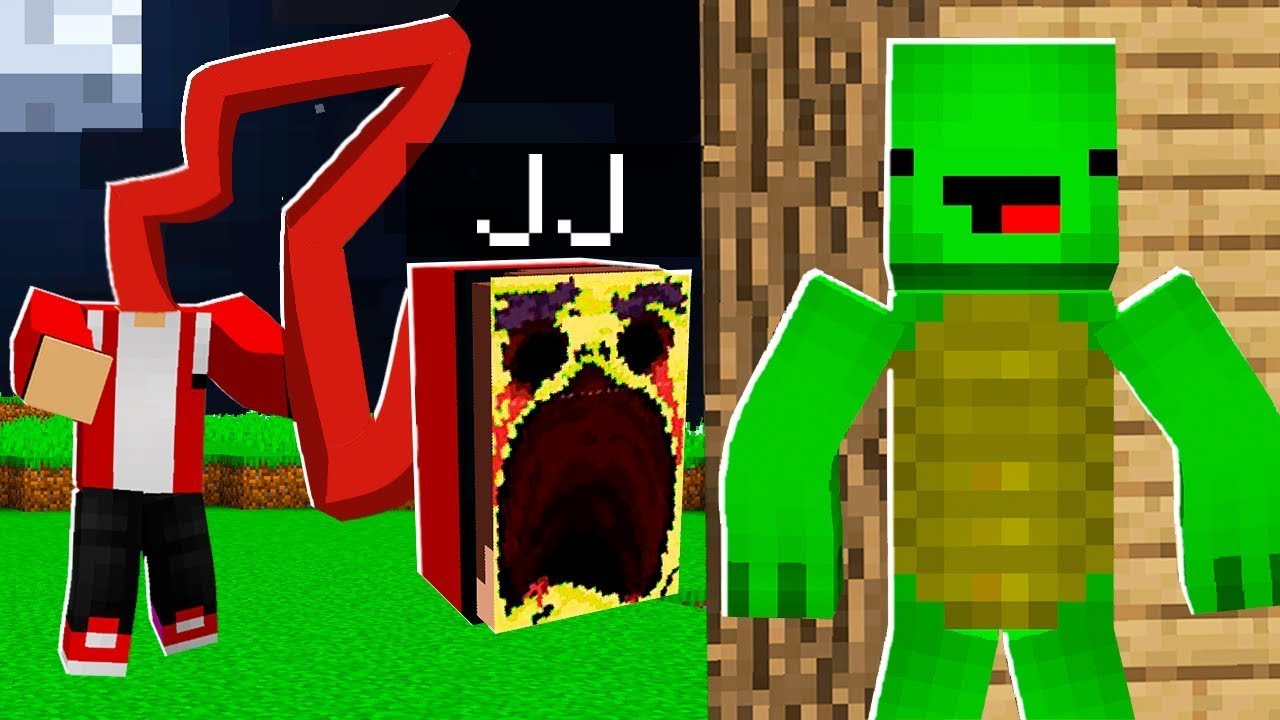 JJ became LONG NECK MYTH and attack Mikey - in Minecraft Mizen ...