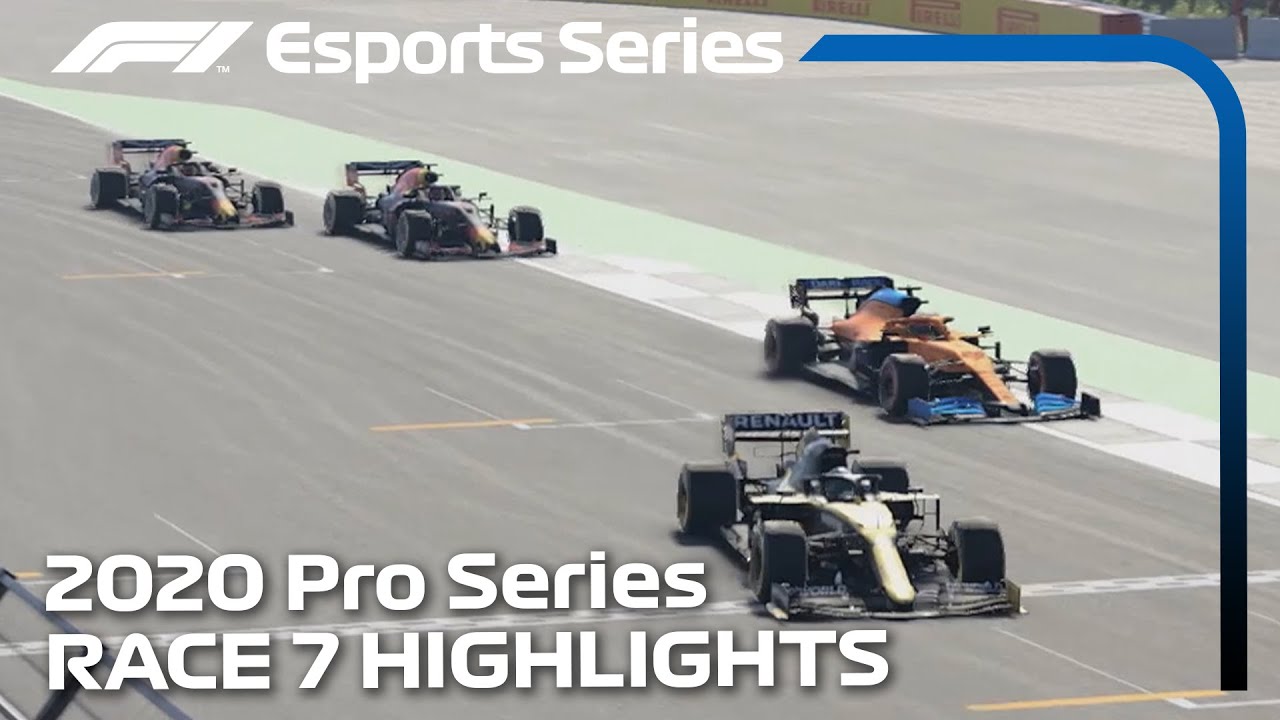 2020 F1 Esports Pro Series presented by Aramco: Race 7 Highlights - YouTube