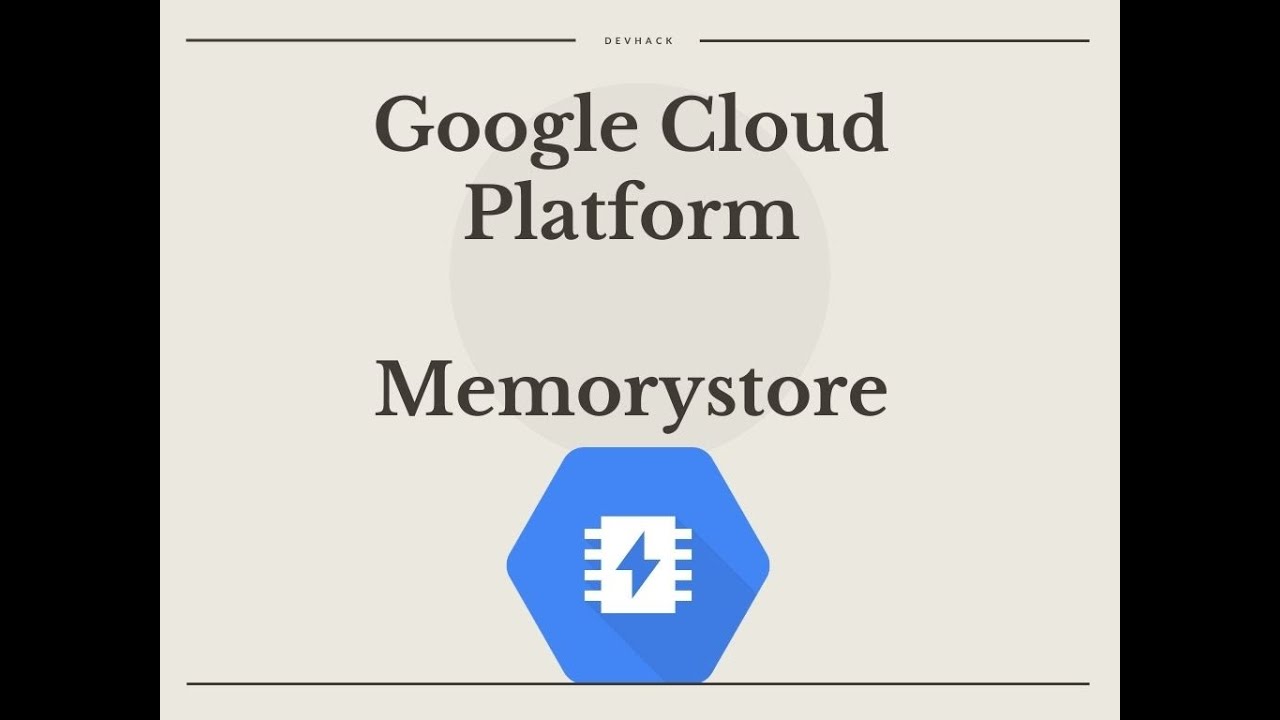Google Cloud Platform - Memorystore - YouTube