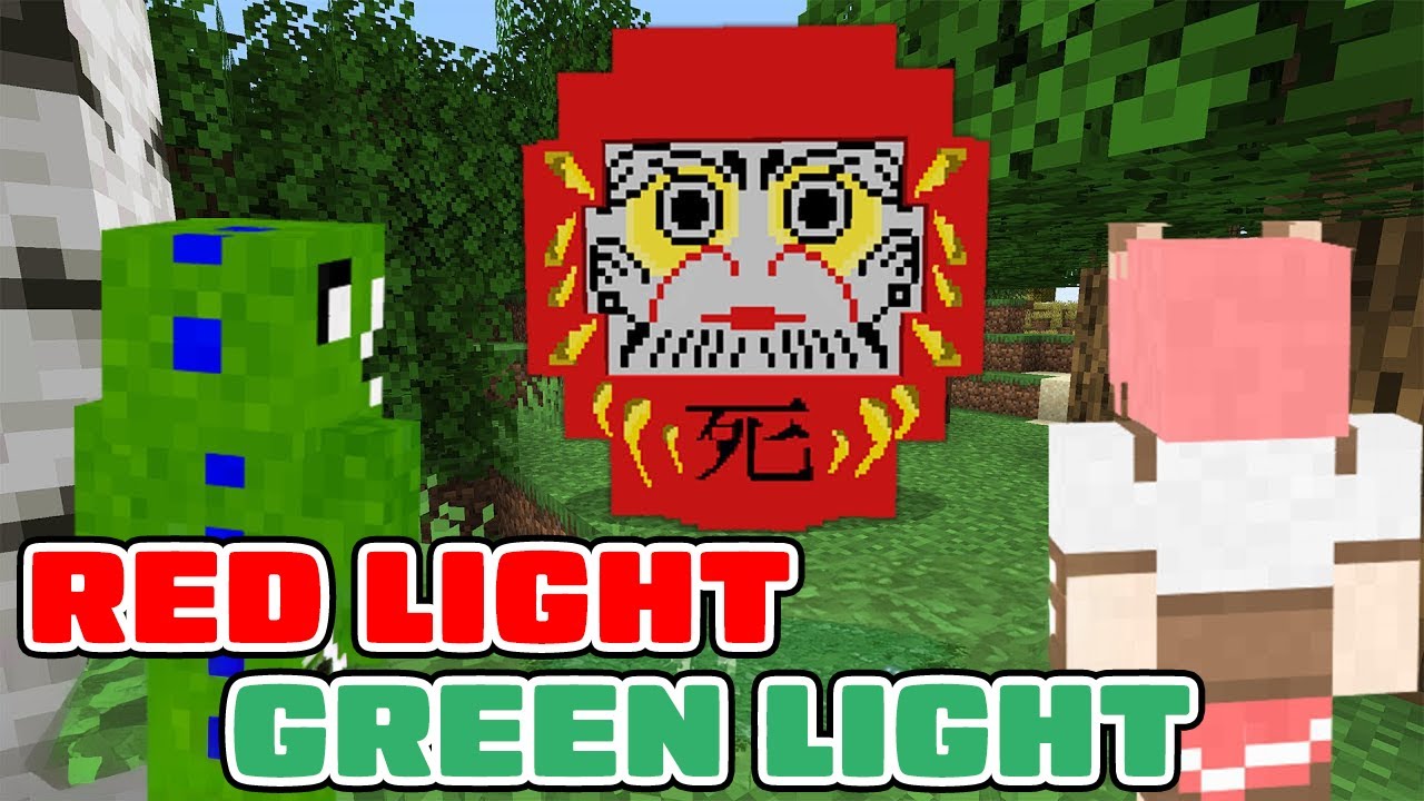 Red Light Green Light in Minecraft - YouTube