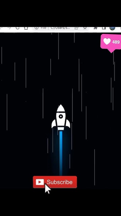 Rocket 🚀 Using Html Css Javascript Rizvisir Coding Css Htmlcss Spacerover Webdesign Viral
