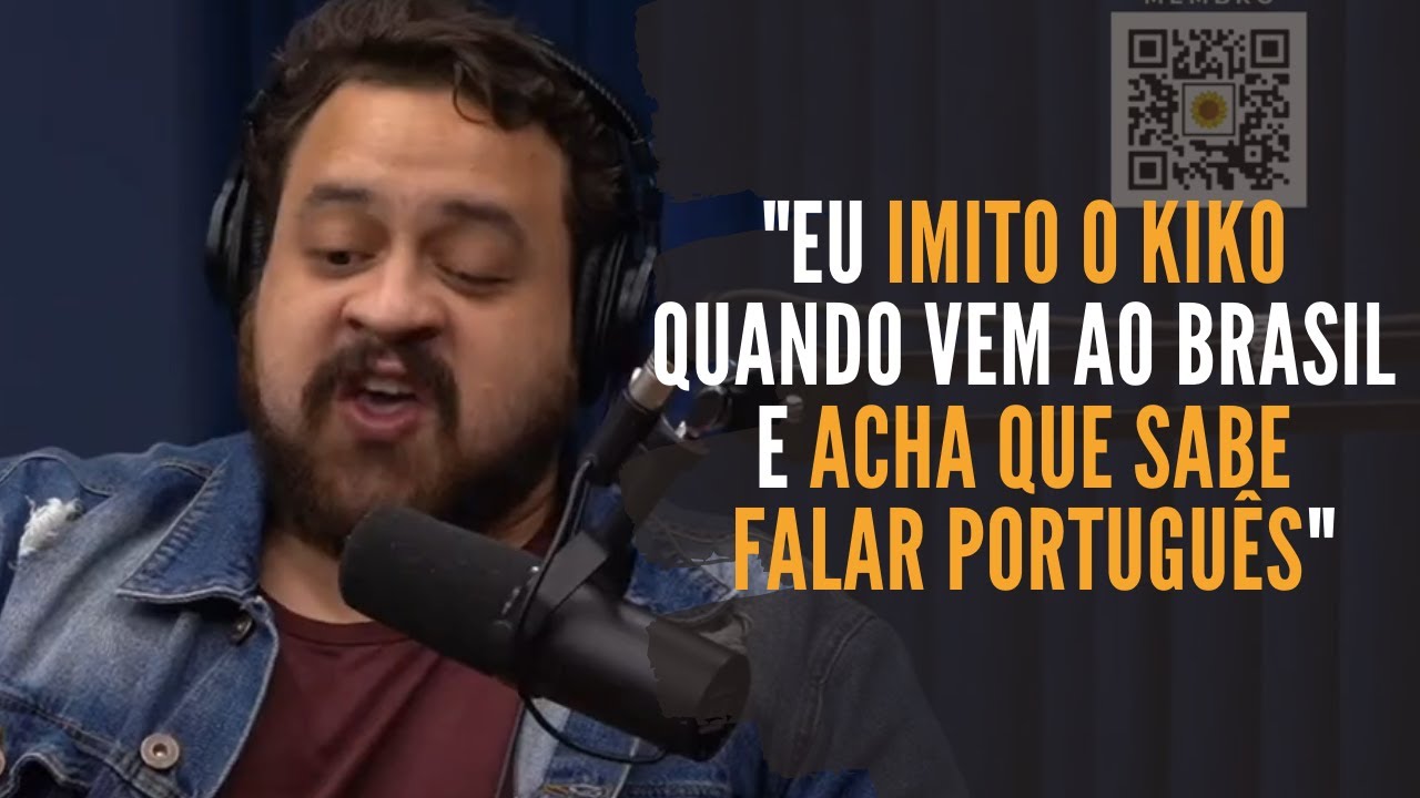 ESTEVAM NABOTE IMITANDO O KIKO | Cortes do Flow Podcast - YouTube
