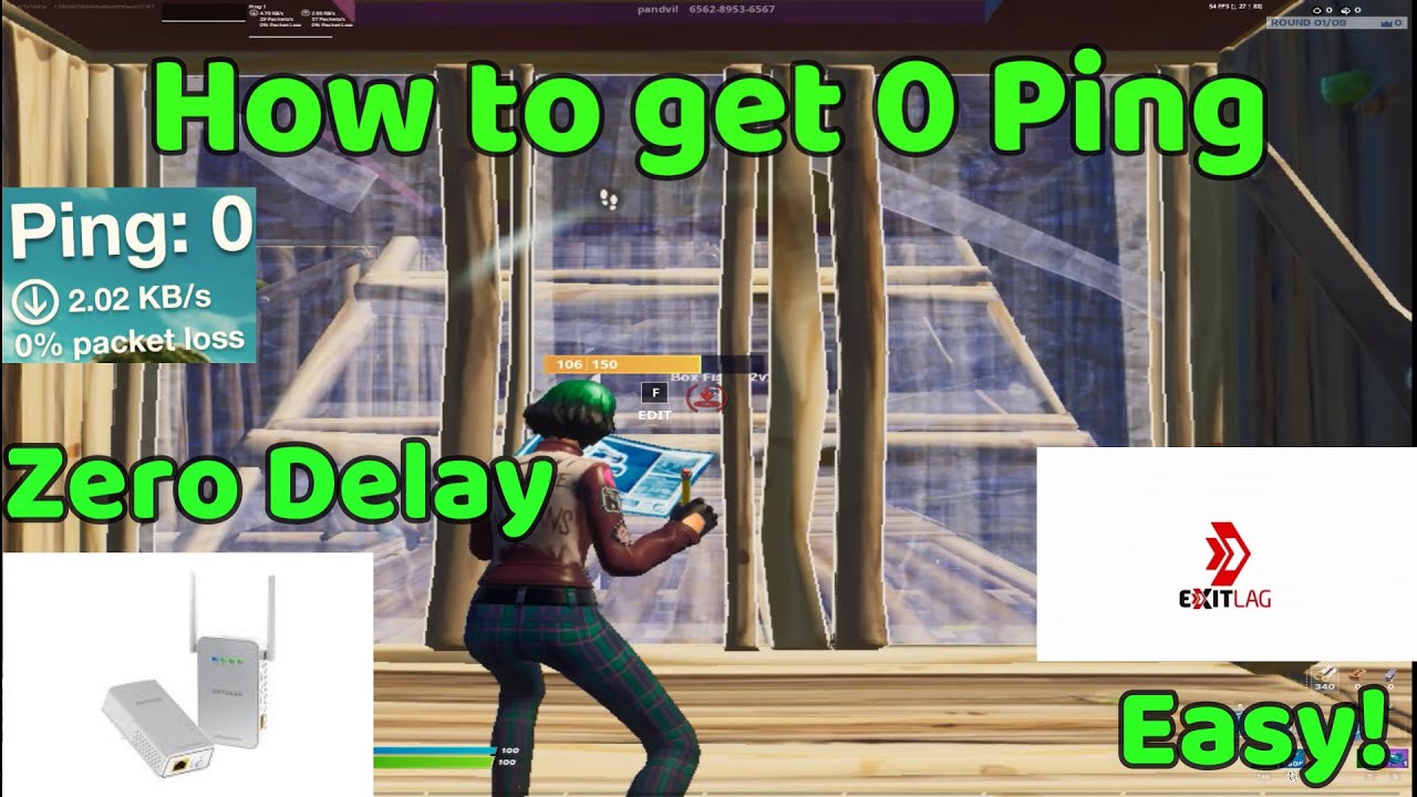How To Get 0 PING in Fortnite on PS4/PC/XBOX🔧| Best Optimization To Get ...