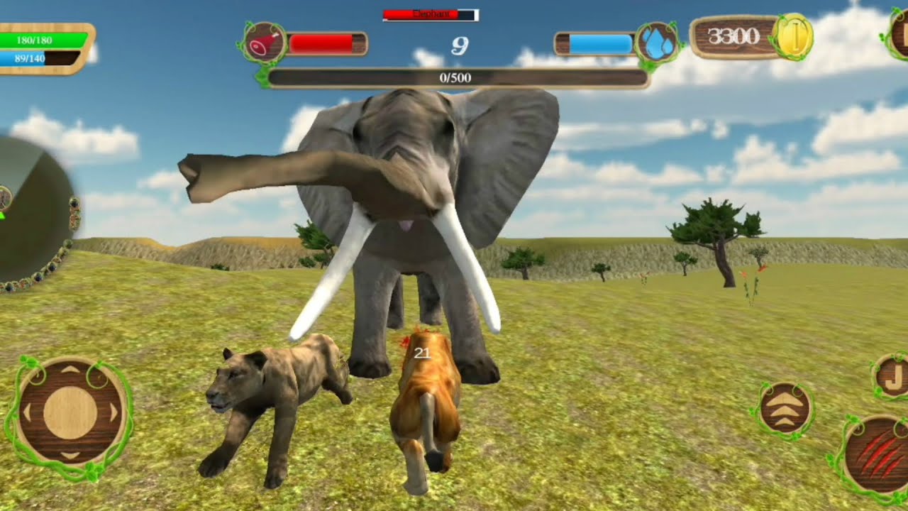 Wild Lion Simulator #3 - King of Jungle Survival Best Android GamePlay ...