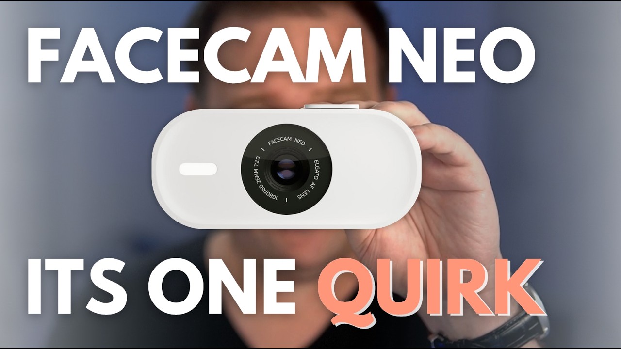 Elgato Facecam Neo | Good webcam... except one problem - YouTube