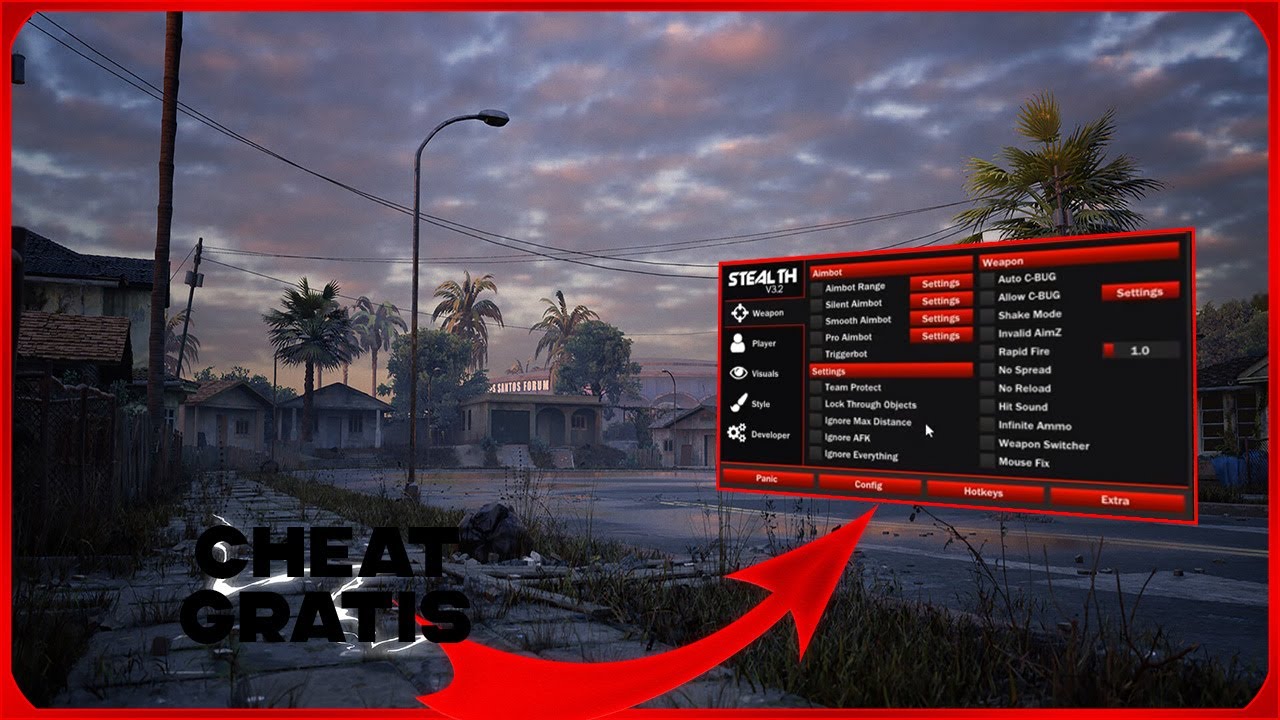 MTA CHEAT | O MELHOR CHEAT INJETAVEL FREE AIMBOT | ESP + - YouTube