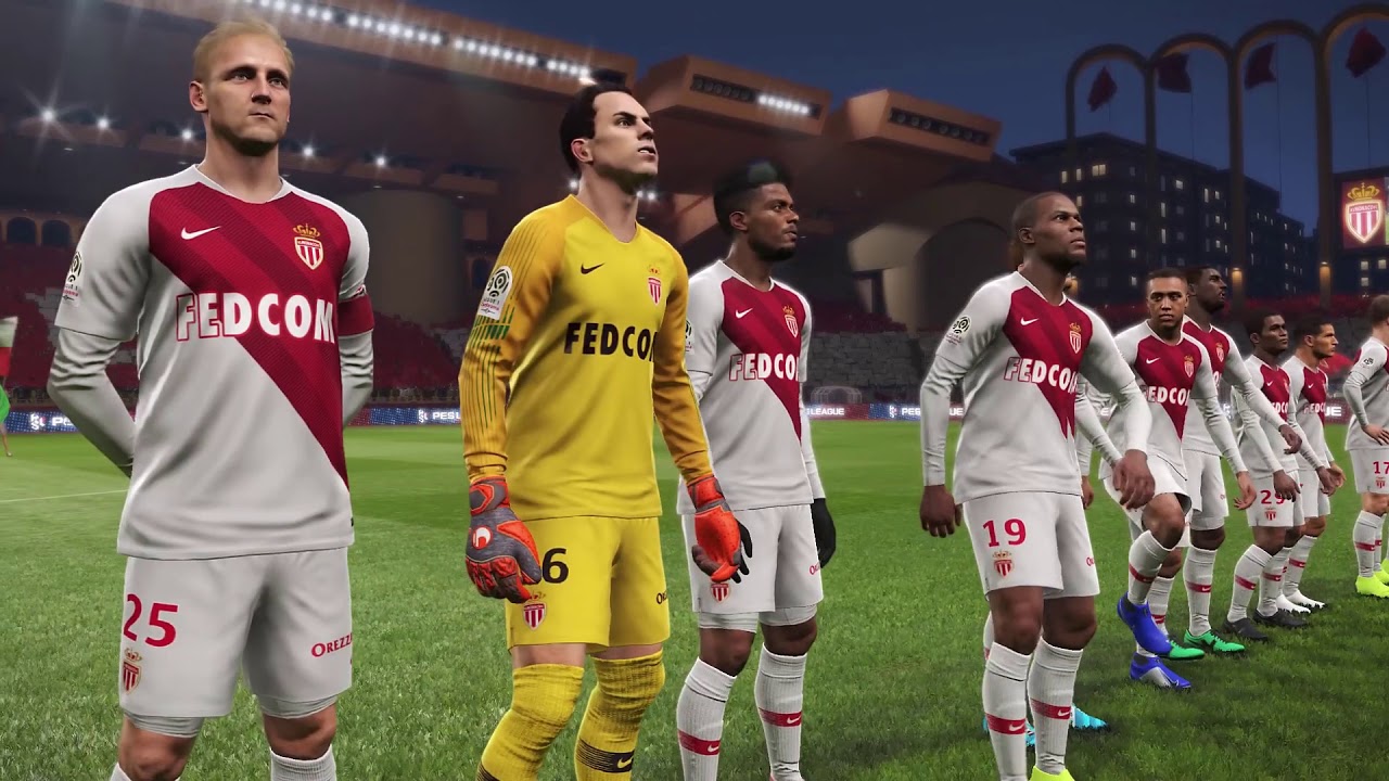 STADE LOUIS II RETURNS TO PES 2019! Data Pack 2.0 (Stadium Intro + Goal ...