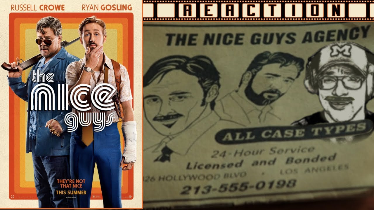The Nice Guys (2016) Movie Reaction & Review - YouTube