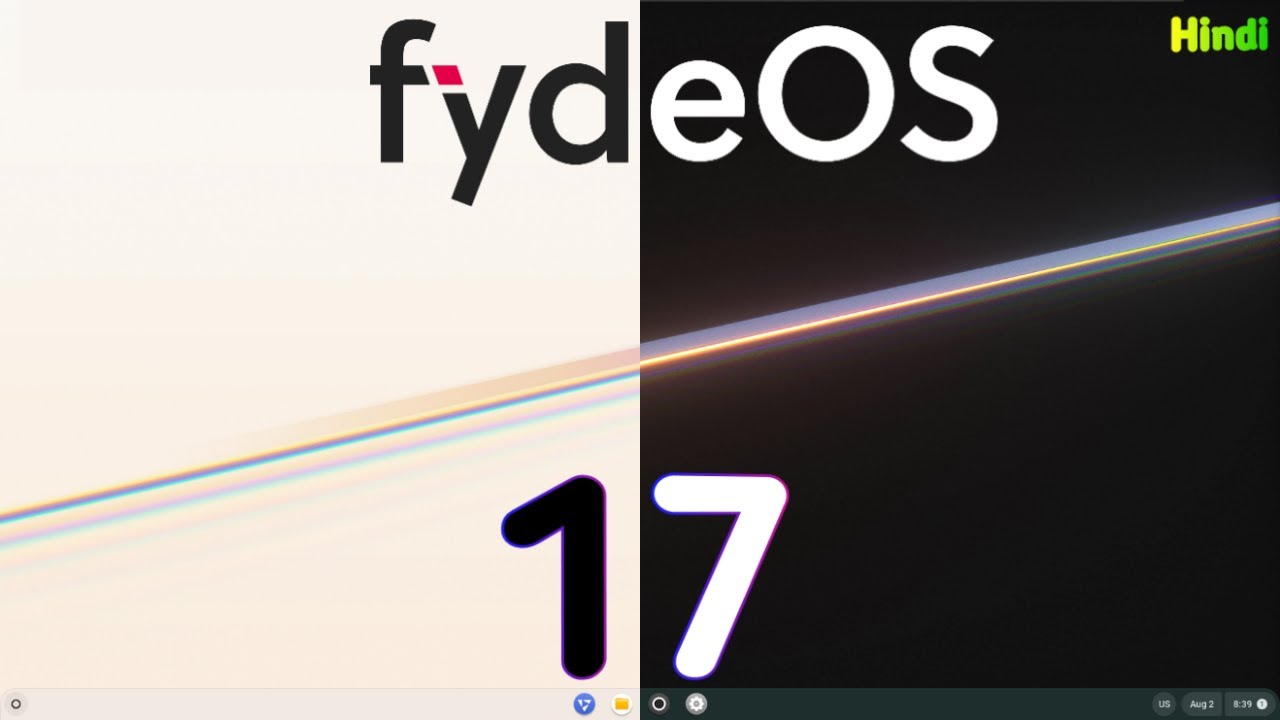 FydeOS 17 is Released⚡Here's the Features You Must Know⚡FYDE OS 17 ...