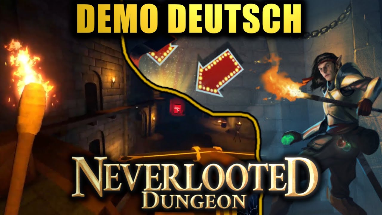 DnD Feeling im Singleplayer Neverlooted Dungeon Demo Deutsch Gameplay ...
