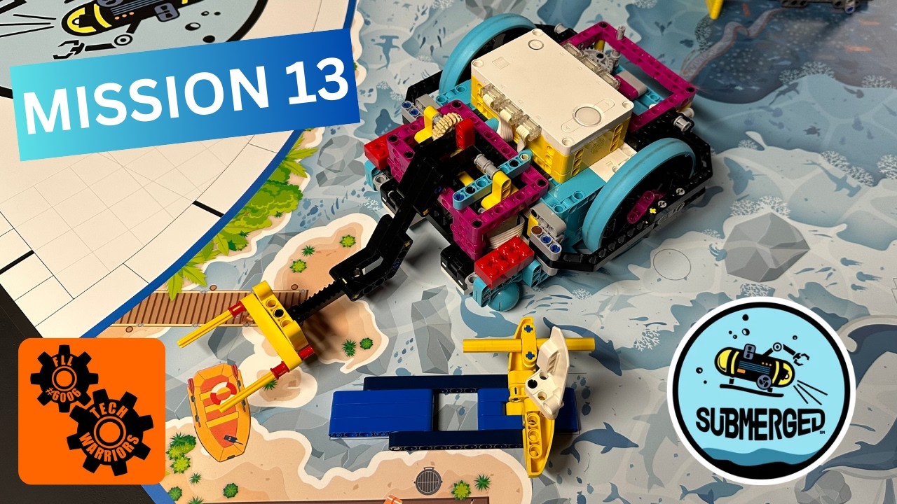 2024-2025 FLL SUBMERGED Mission 13 Change Shipping Lanes Solution with ...