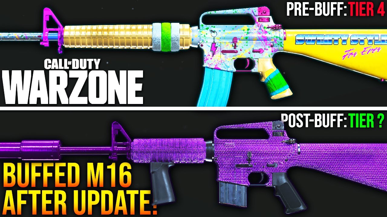 WARZONE: The BUFFED M16 Loadout After Update! Is It Meta? (WARZONE Best ...
