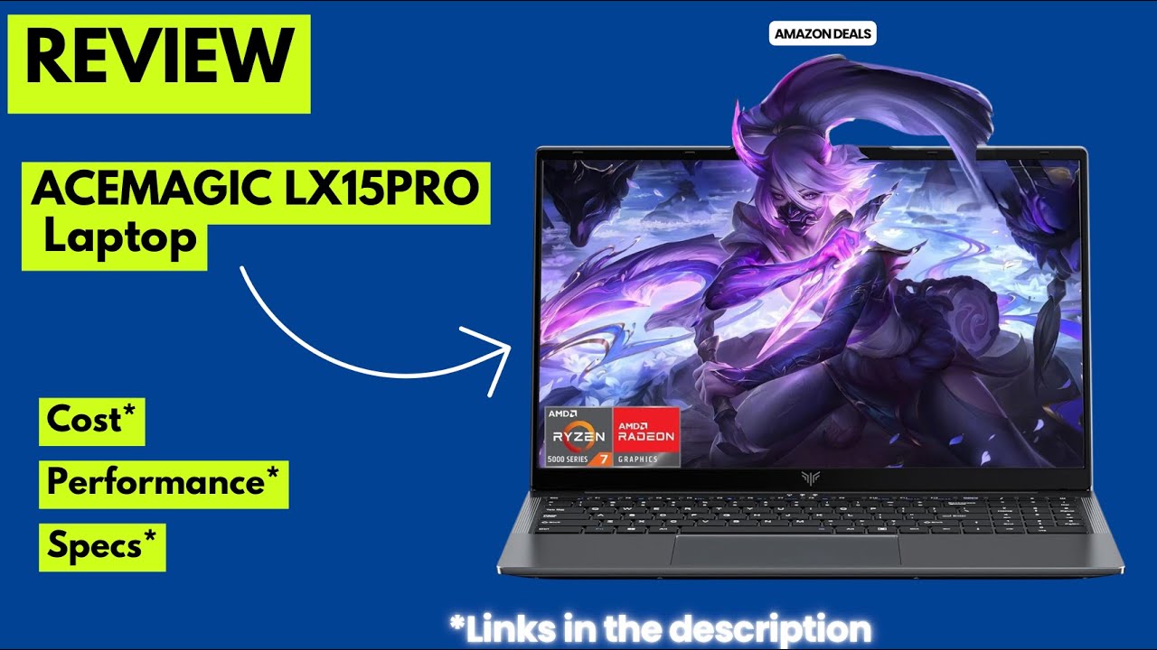 ACEMAGIC LX15PRO Laptop Review 2025 | Ryzen 7 7730U, 16GB RAM, 512GB ...