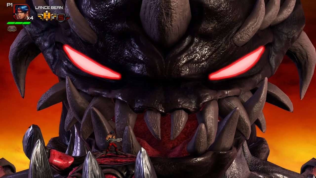 Contra Operation Galuga | Emperor Demon Gava Final Boss Fight and ...